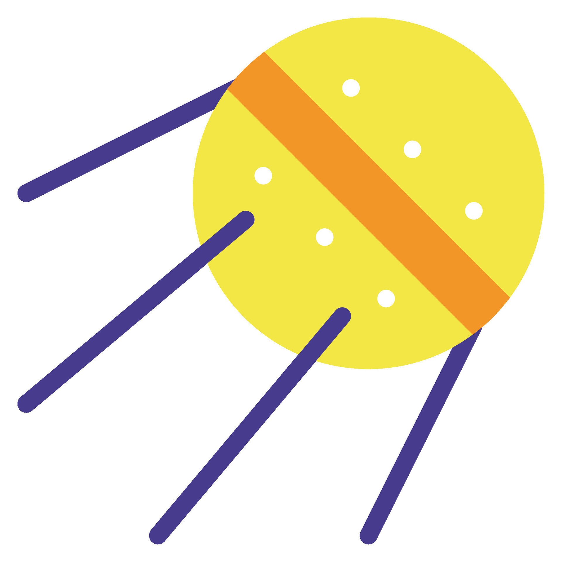 Sputnik Space Technology Object Illustration 37045652 Vector Art At