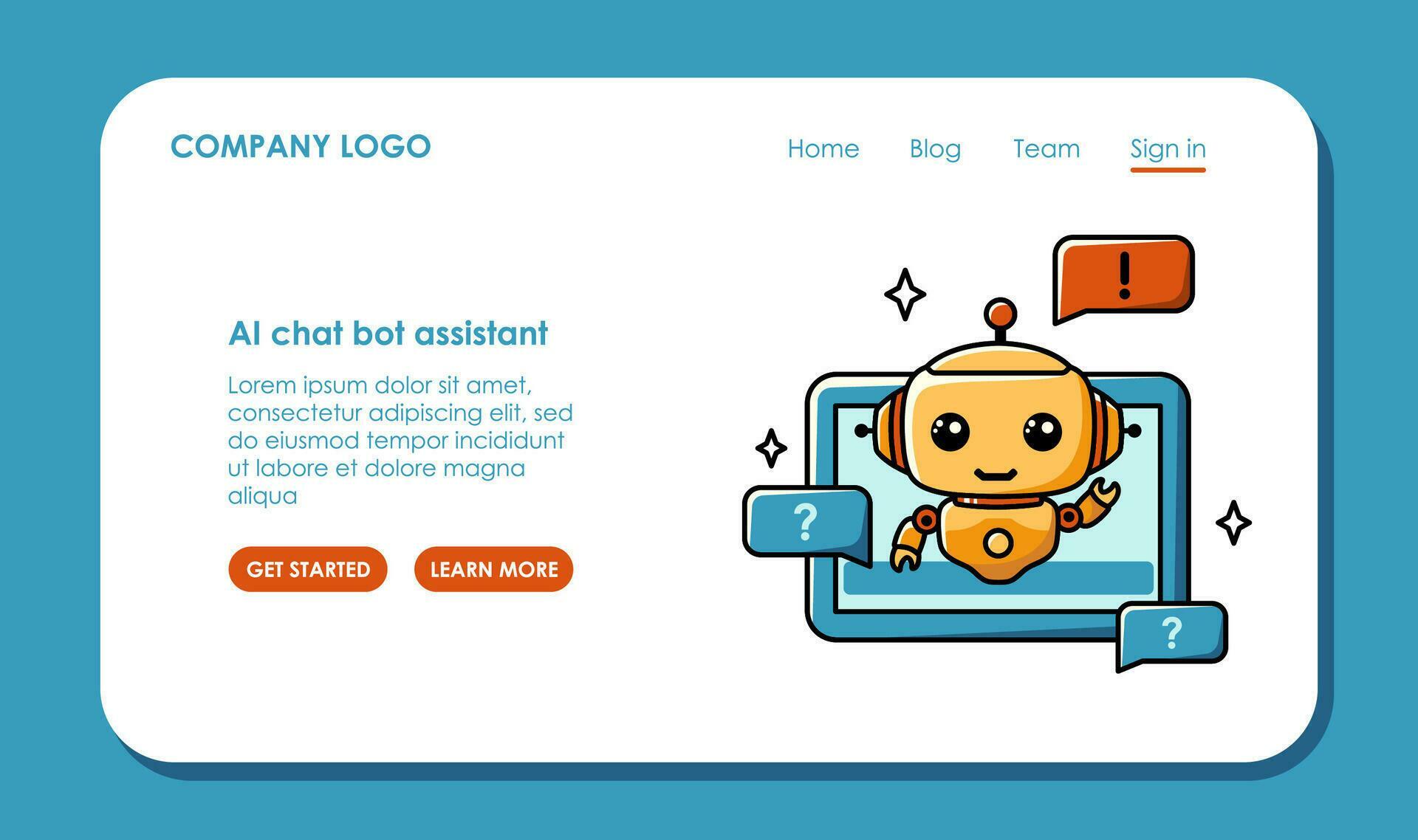 Web Page Design About Using Ai For Consulting And Customer Support