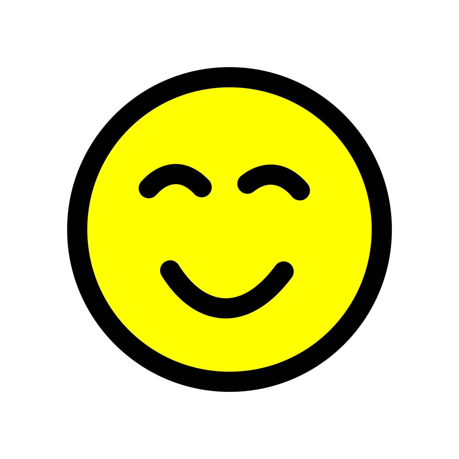 smiley emoji face flat style 37046819 PNG
