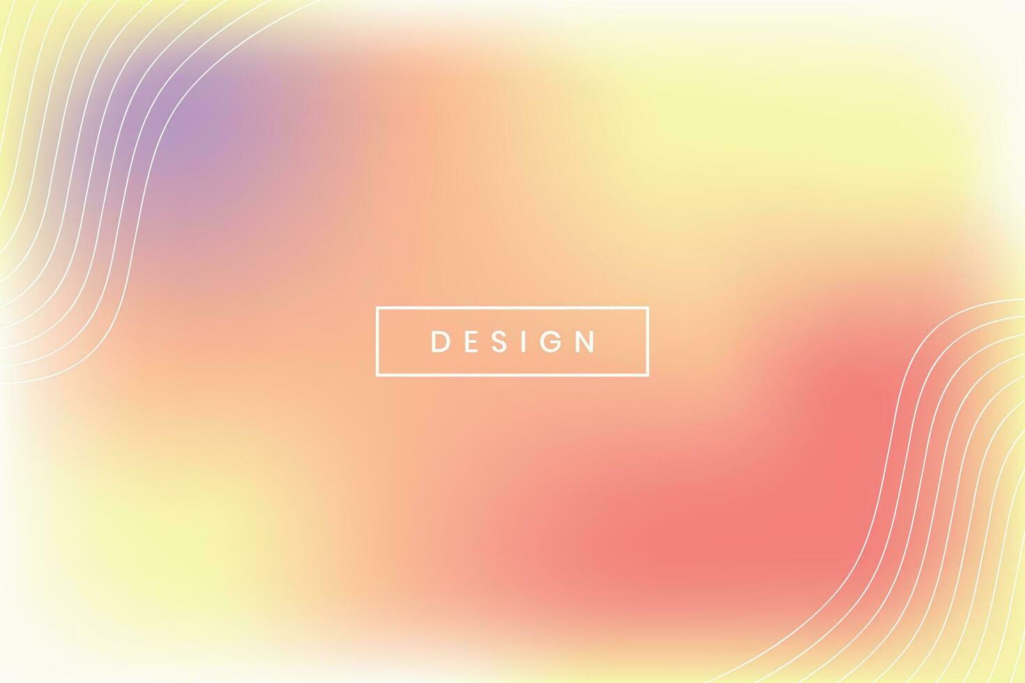 Multi-colored gradient pastel colors and lines. Abstract background ...