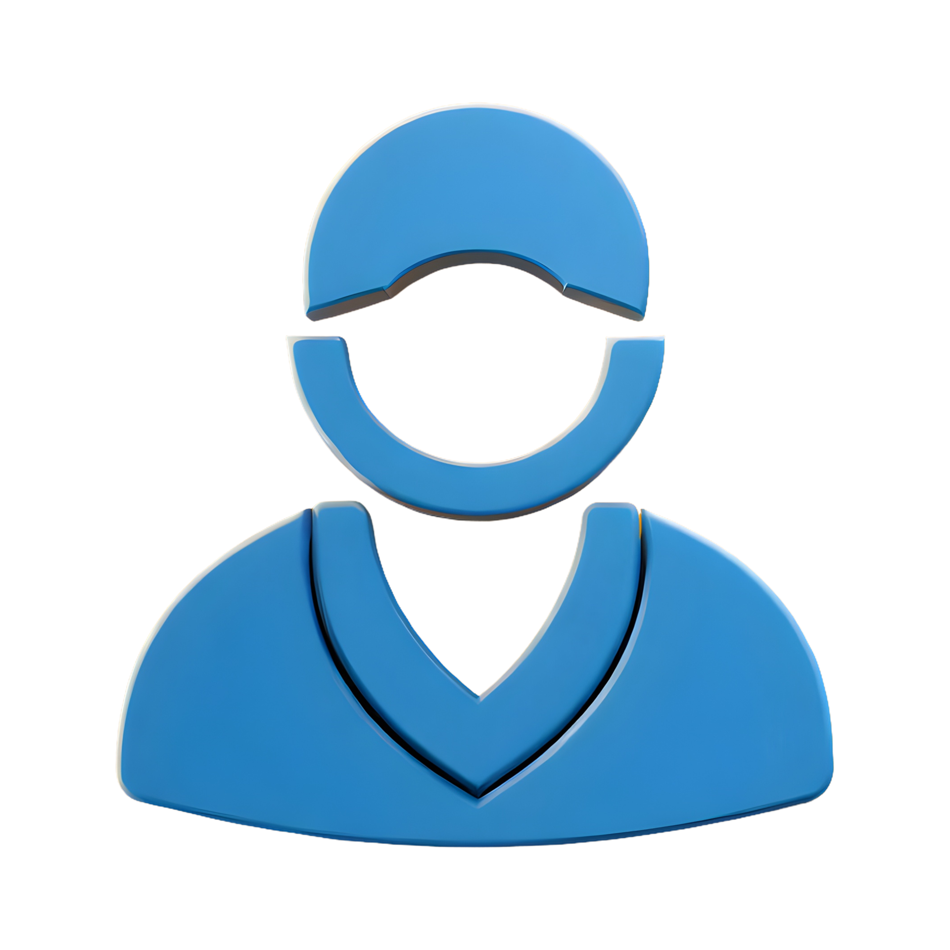 AI generated Find User Web icon symbol 3d isolated on transparent ... AI generated Find User Web icon symbol 3d isolated on transparent ...