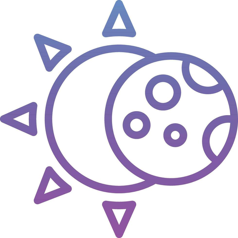 Solar Eclipse Vector Icon 37049983 Vector Art at Vecteezy