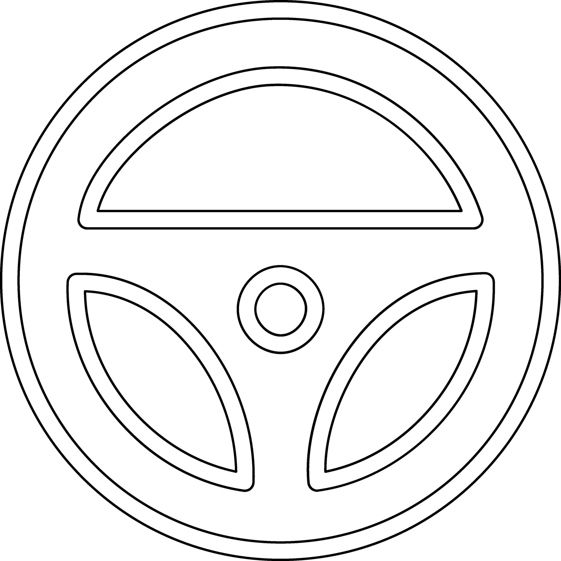 Steering Wheel Vector Icon 37051100 Vector Art at Vecteezy