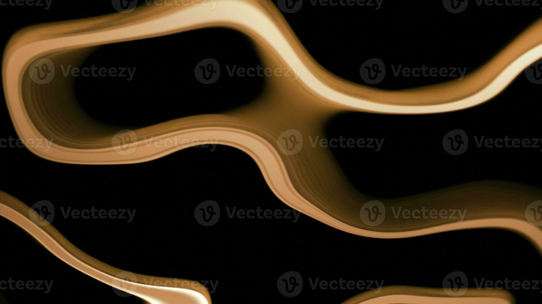 Pattern with moving energy lines. Design. Curved oval lines move and change in energetic pattern ...