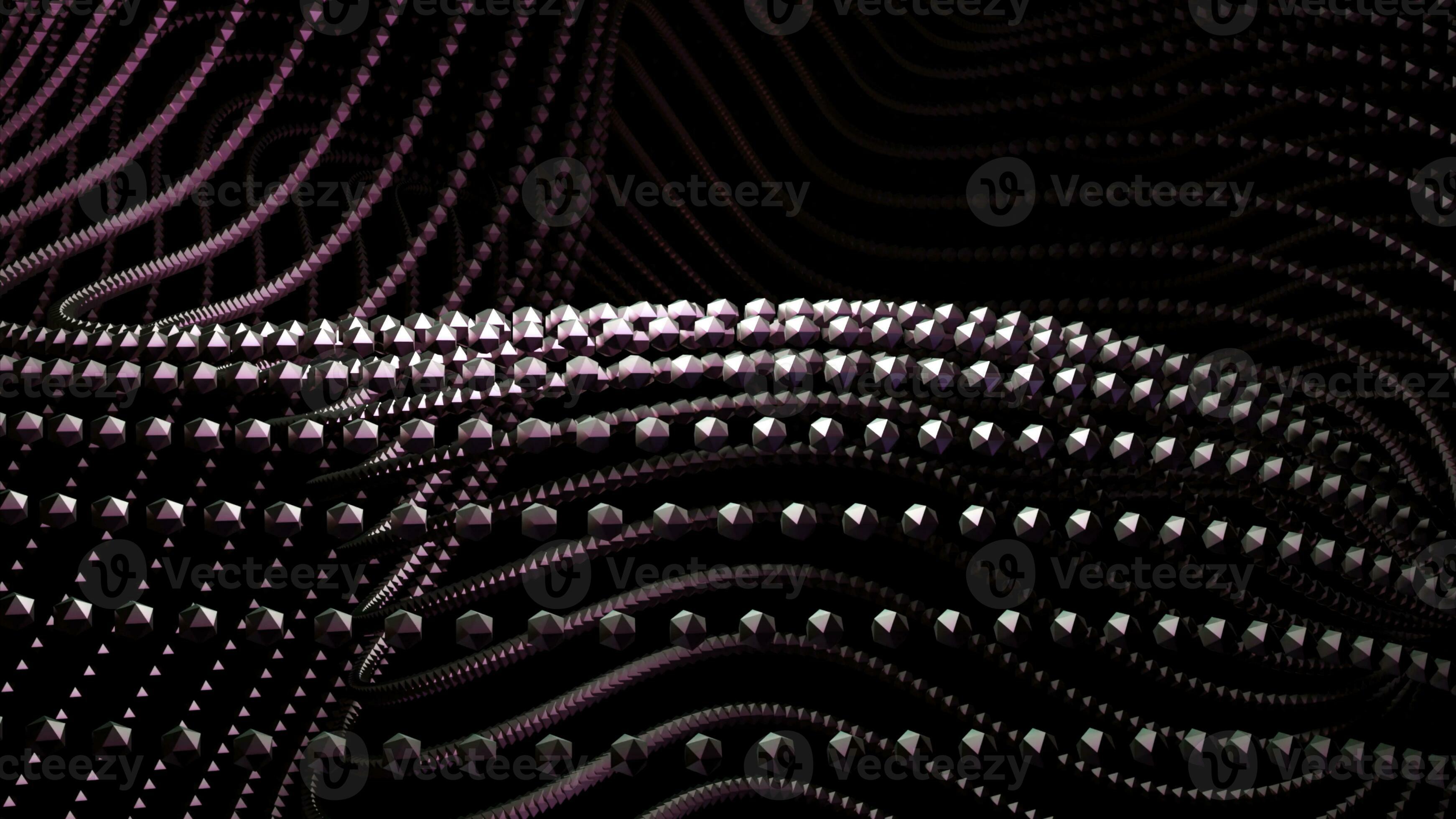 Bright loop.Design.A black background on which a large loop made of ...