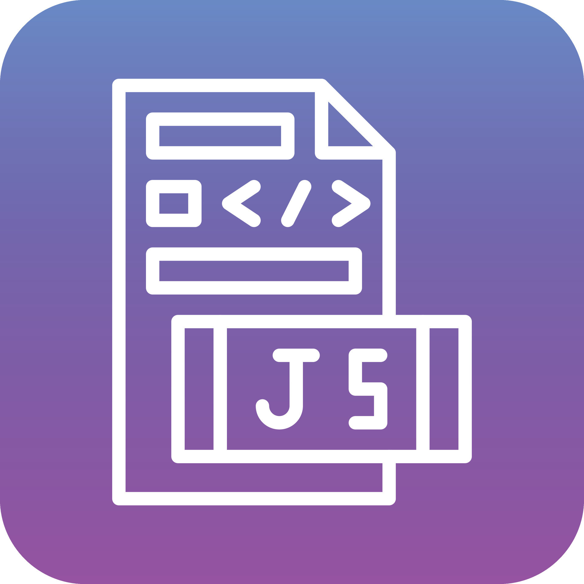 Javascript File Vector Icon 37053957 Vector Art at Vecteezy