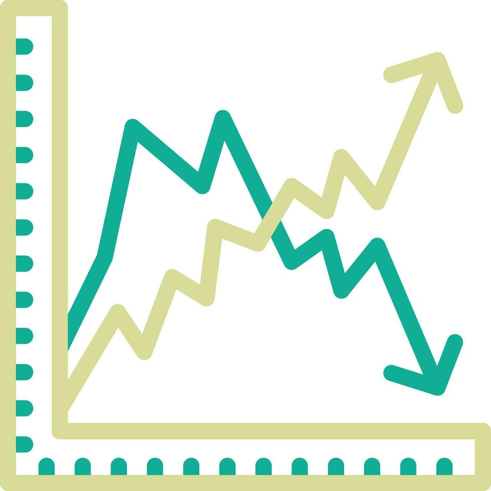 Multiple Line Graph Vector Icon 37054939 Vector Art at Vecteezy