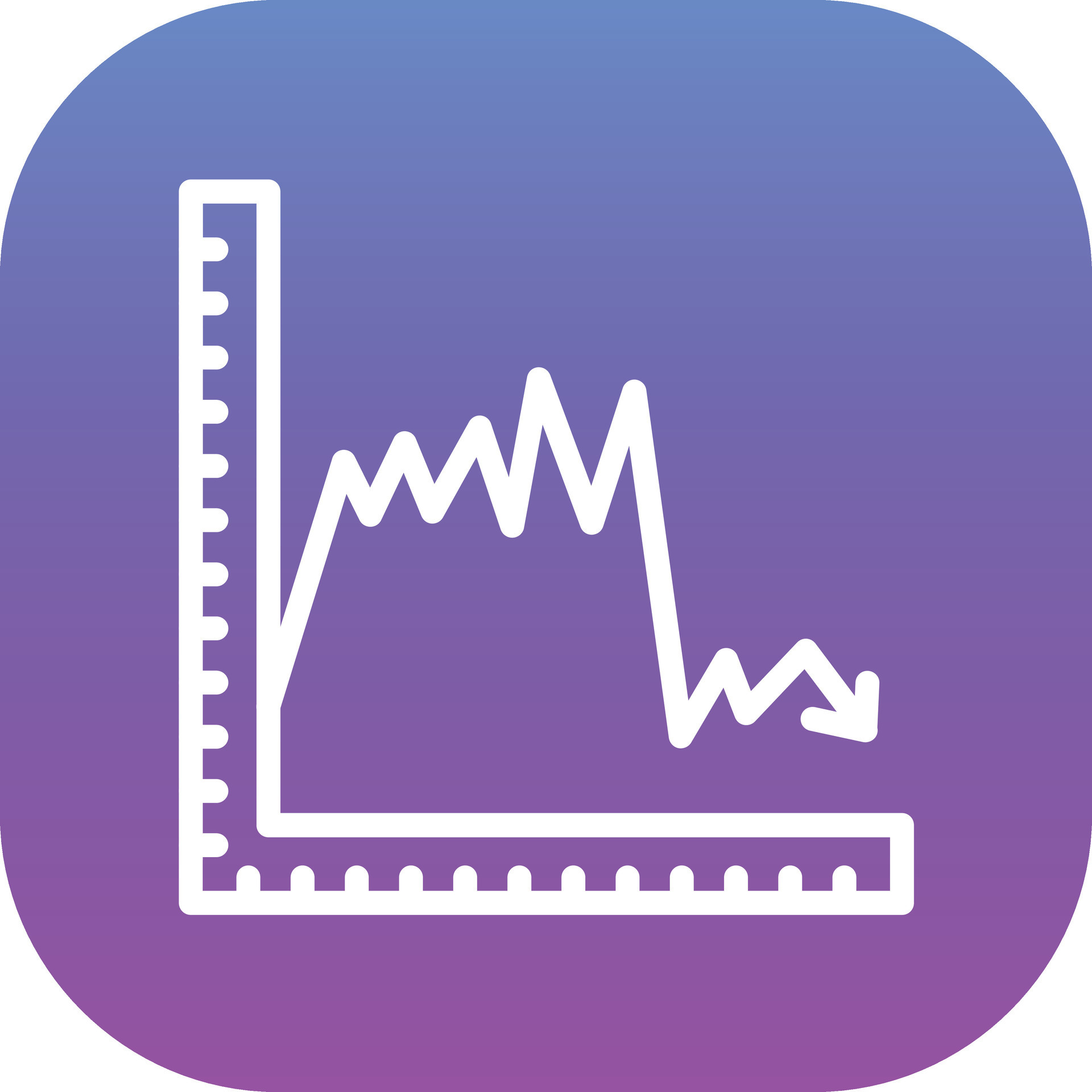 Declining Line Graph Vector Icon 37056813 Vector Art at Vecteezy Declining Line Graph Vector Icon 37056813 Vector Art at Vecteezy