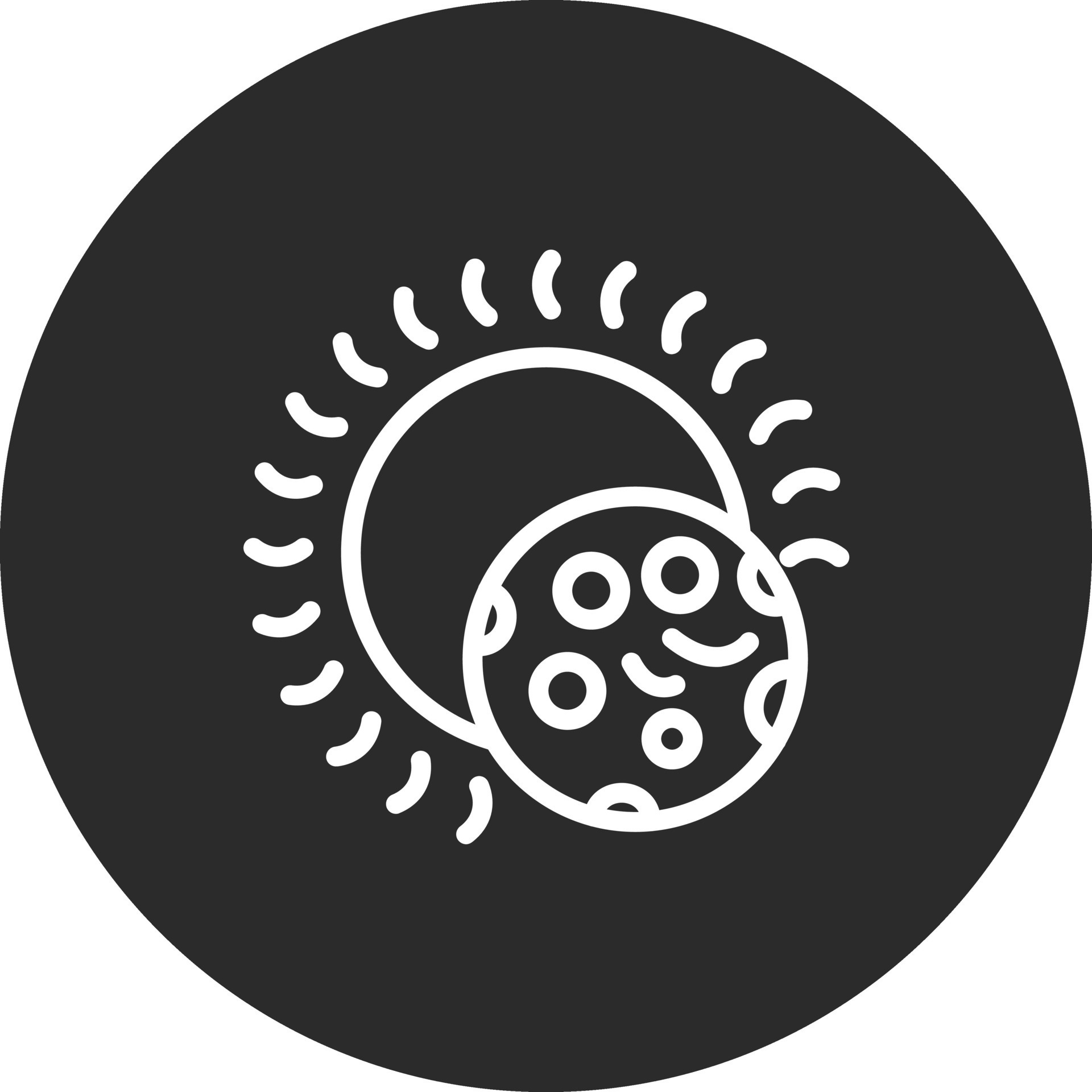 Eclipse Vector Icon 37059311 Vector Art at Vecteezy