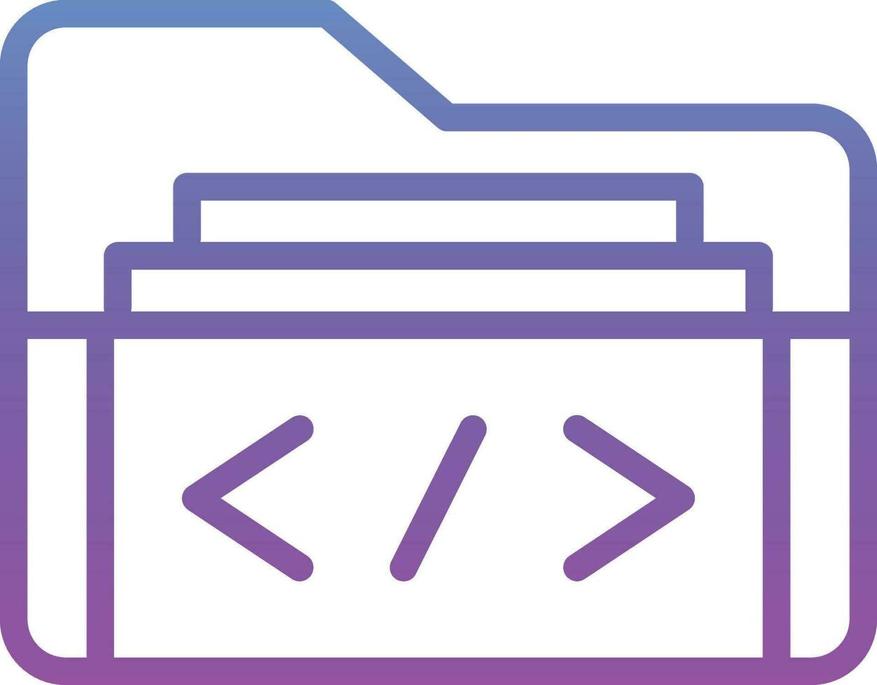 Coding Folder Vector Icon 37059586 Vector Art at Vecteezy