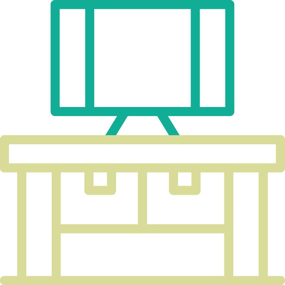 Computer Table Vector Icon 37062098 Vector Art at Vecteezy