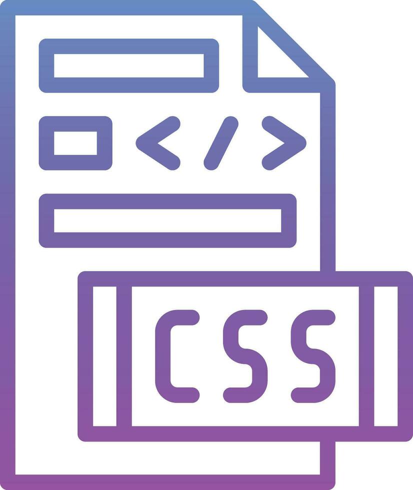 icono de vector de archivo css 37071245 Vector en Vecteezy