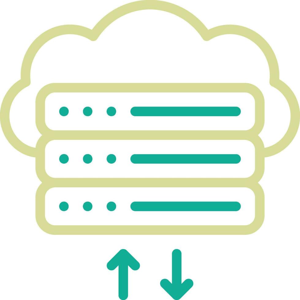 Cloud Database Vector Icon 37071390 Vector Art at Vecteezy
