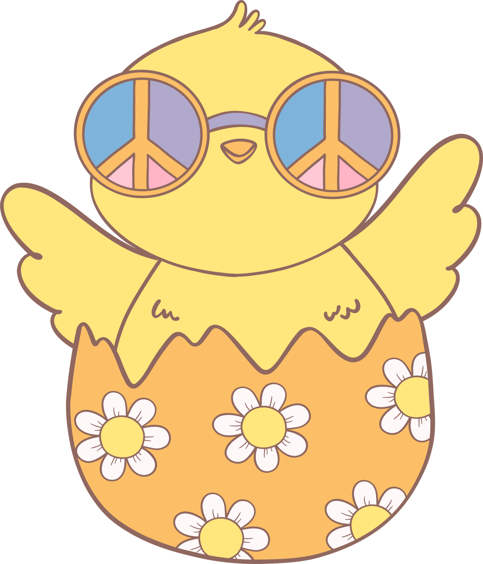Groovy Easter chic 37073108 PNG