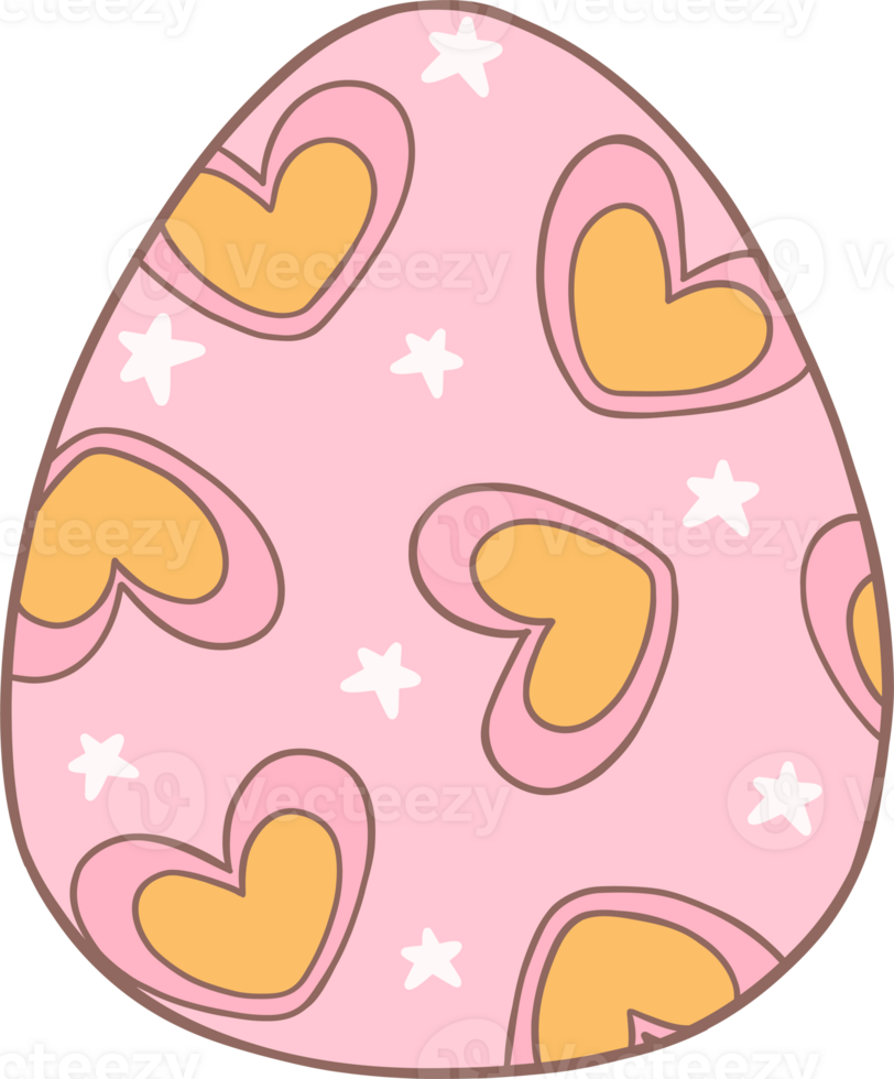 Groovy easter egg 37073218 PNG