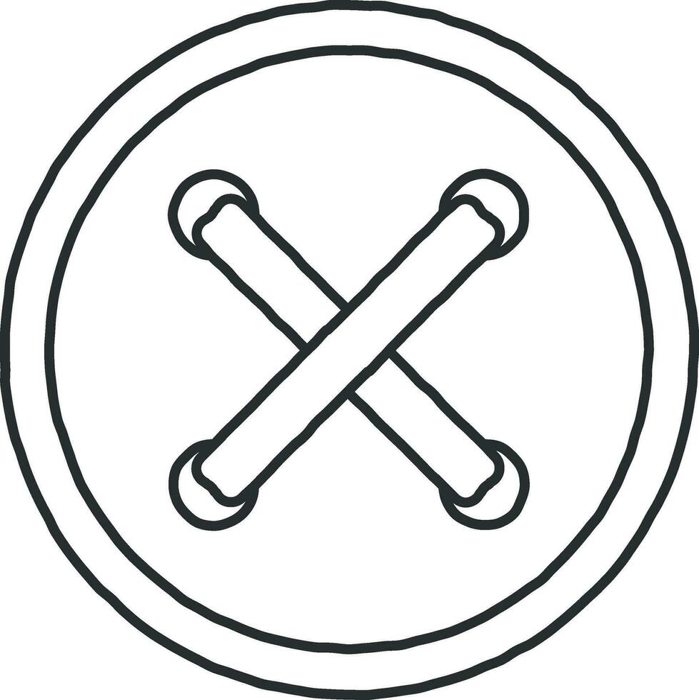 button with thread 37073436 Vector Art at Vecteezy