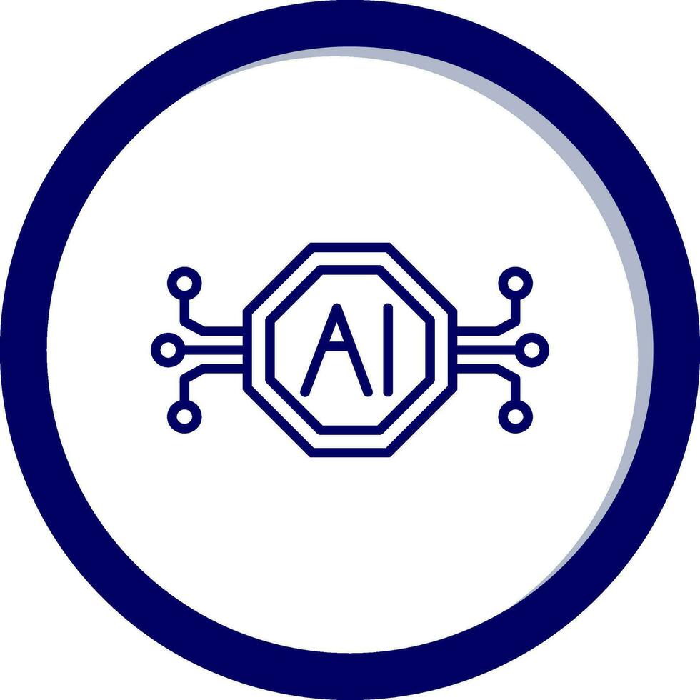 icono de vector de inteligencia artificial 37074287 Vector en Vecteezy