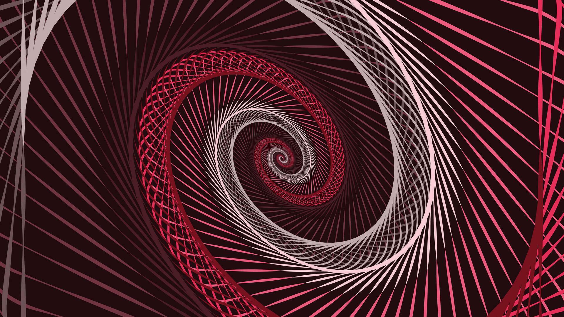 Abstract spiral dotted vortex simple line wavy background. 37077680 ...