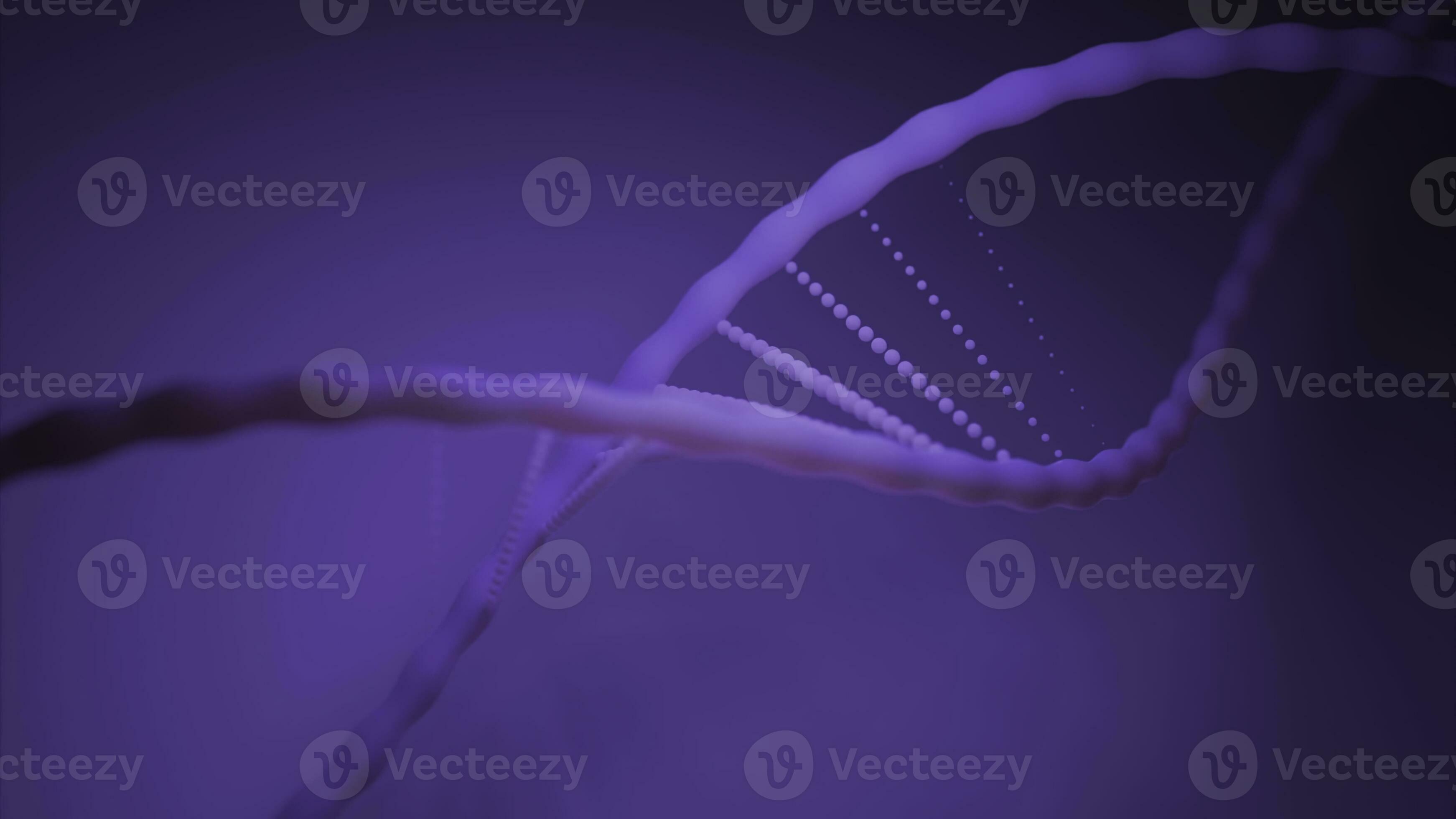 Moving 3d Dna Structure Design 3d Dna Chain Moving In Electronic