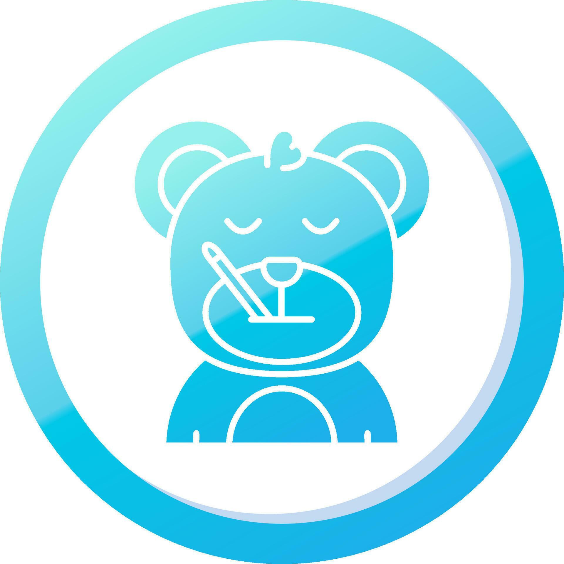 Sick Solid Blue Gradient Icon 37084599 Vector Art at Vecteezy