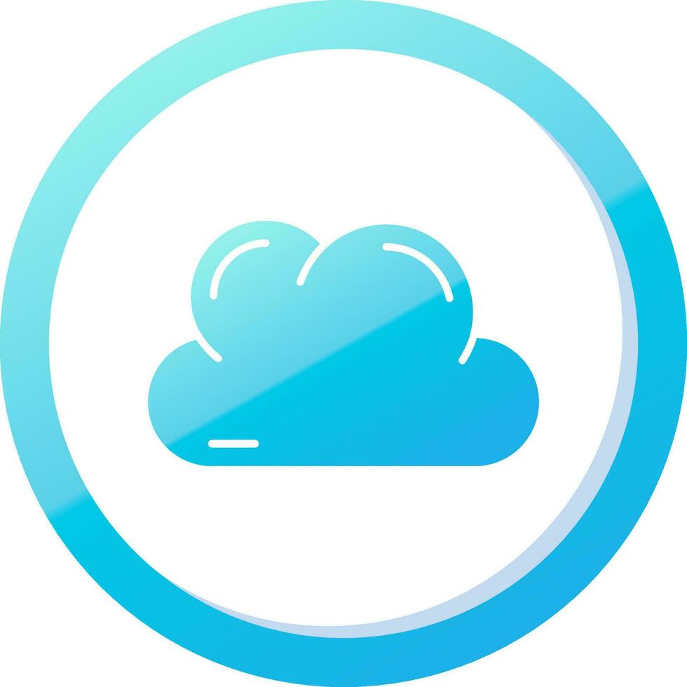 Cloud Solid Blue Gradient Icon 37084673 Vector Art at Vecteezy