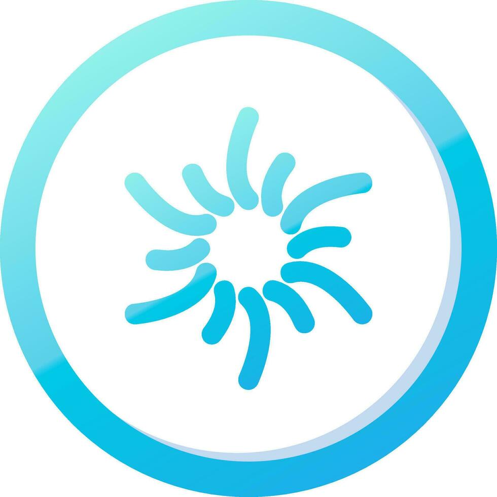 Cyclone Solid Blue Gradient Icon 37084708 Vector Art at Vecteezy