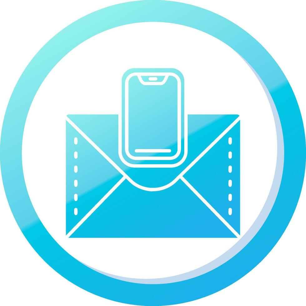 Mobile Solid Blue Gradient Icon 37085657 Vector Art at Vecteezy