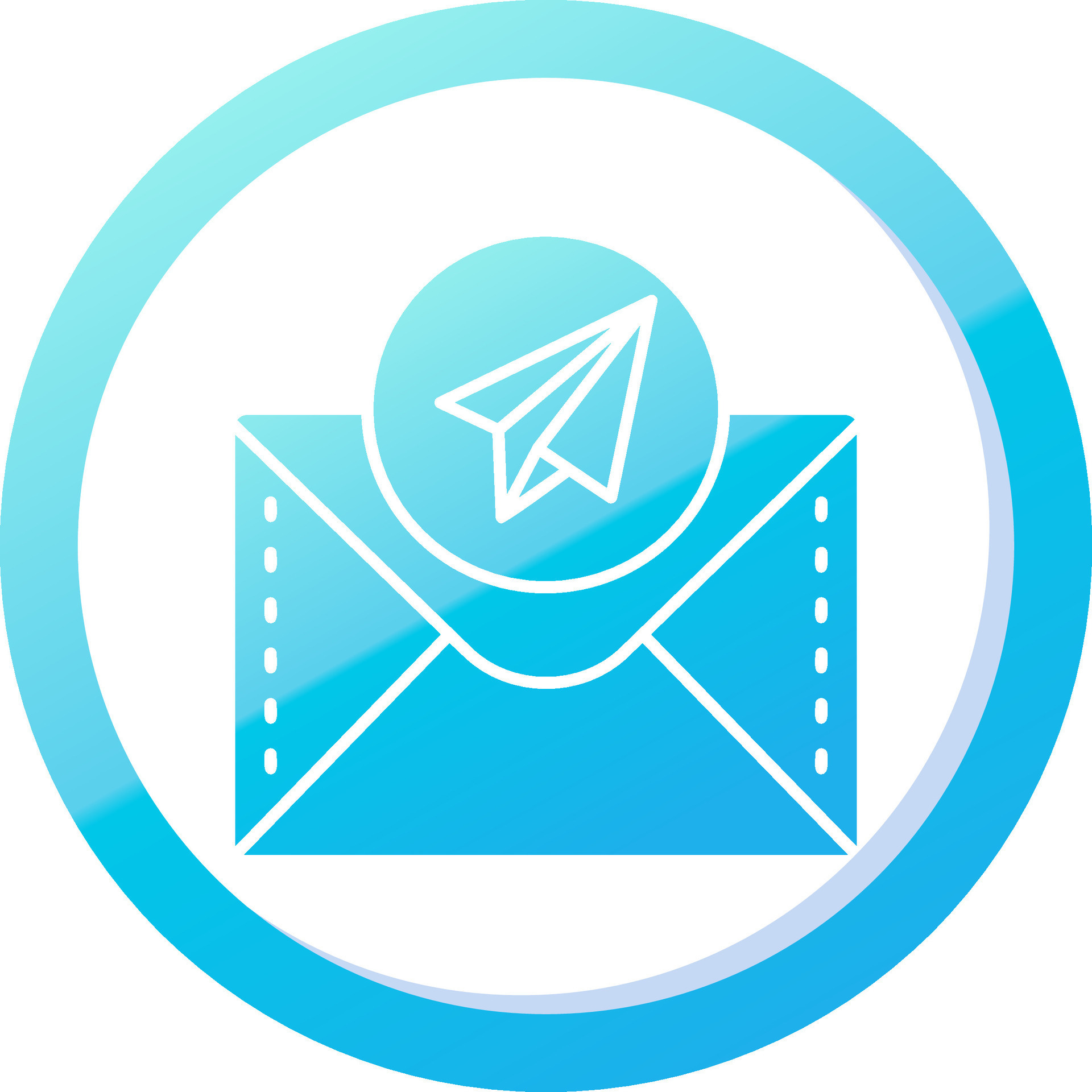 Send Solid Blue Gradient Icon 37085662 Vector Art at Vecteezy