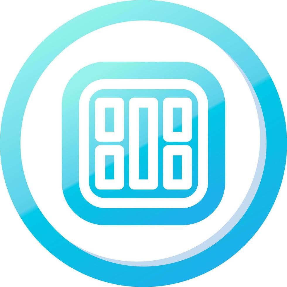 Layout Solid Blue Gradient Icon 37086079 Vector Art at Vecteezy