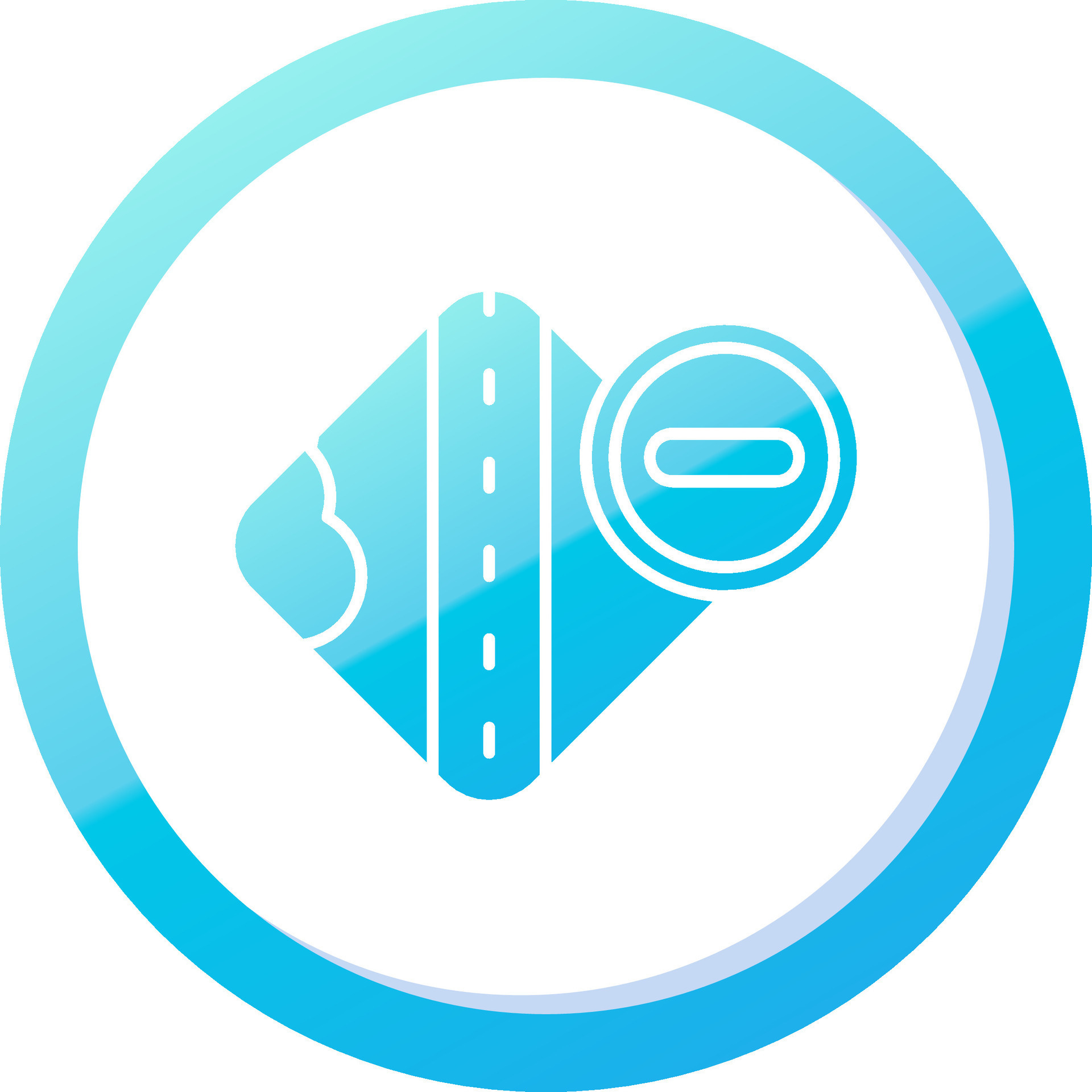 Block Solid Blue Gradient Icon 37086170 Vector Art at Vecteezy