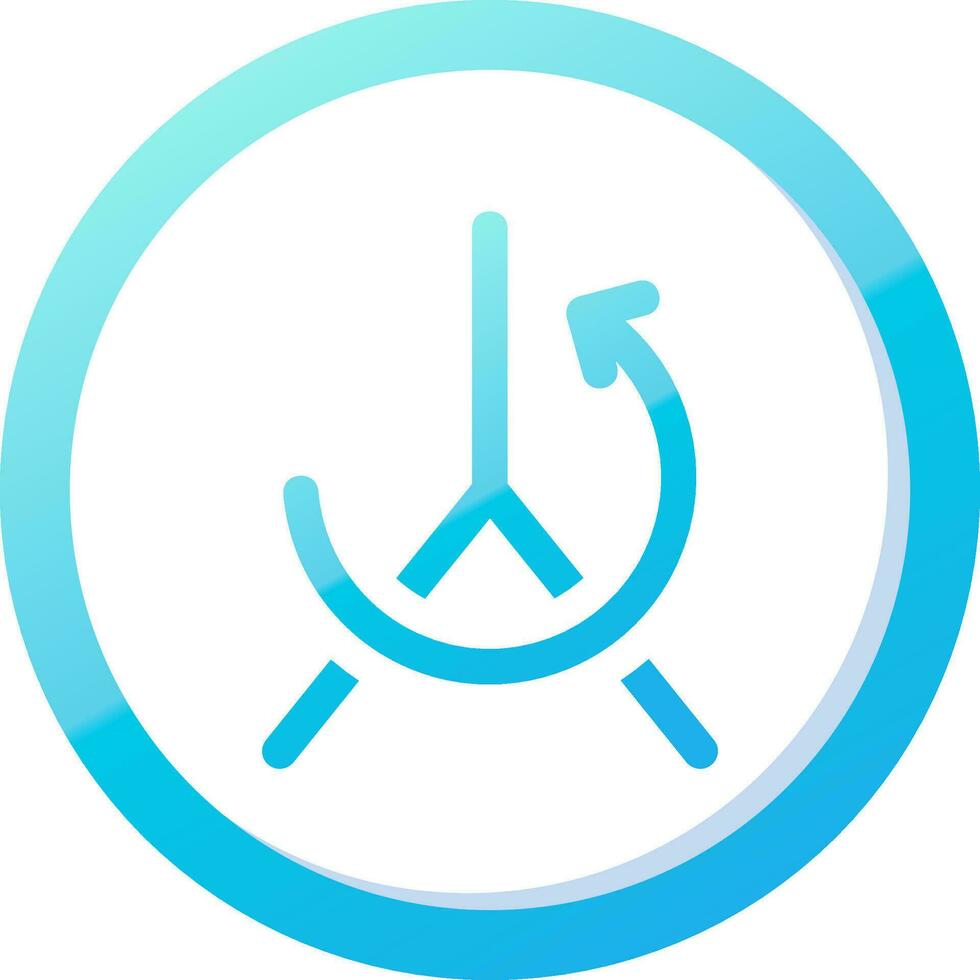 3d Rotate Z Axis Solid Blue Gradient Icon 37086259 Vector Art At Vecteezy