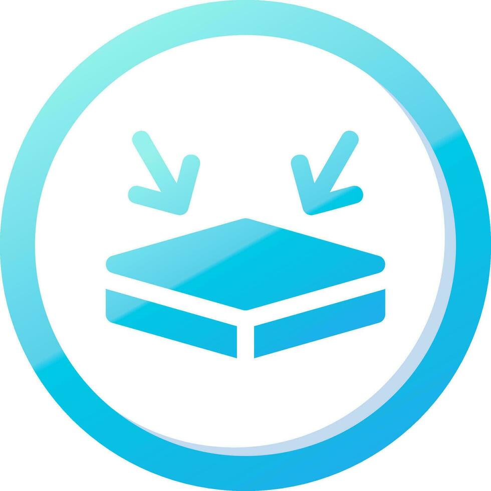 Flatten Solid Blue Gradient Icon 37086326 Vector Art at Vecteezy