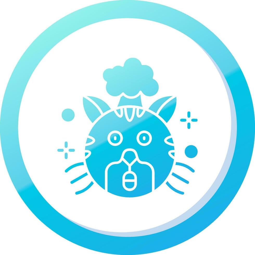 Exploding Solid Blue Gradient Icon 37086576 Vector Art At Vecteezy