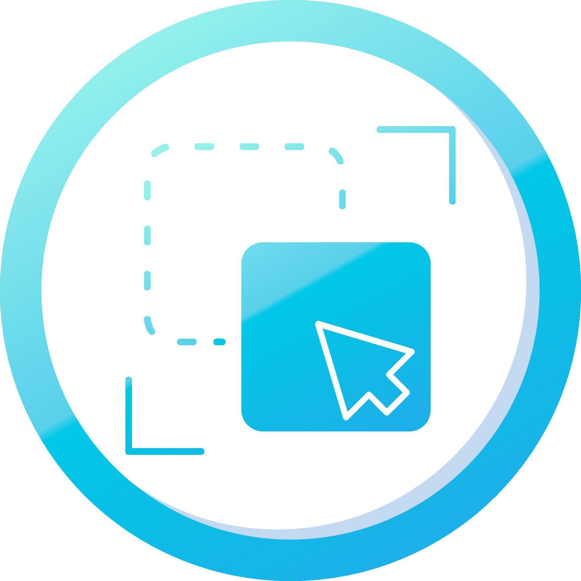 Exclude Solid Blue Gradient Icon 37086647 Vector Art at Vecteezy
