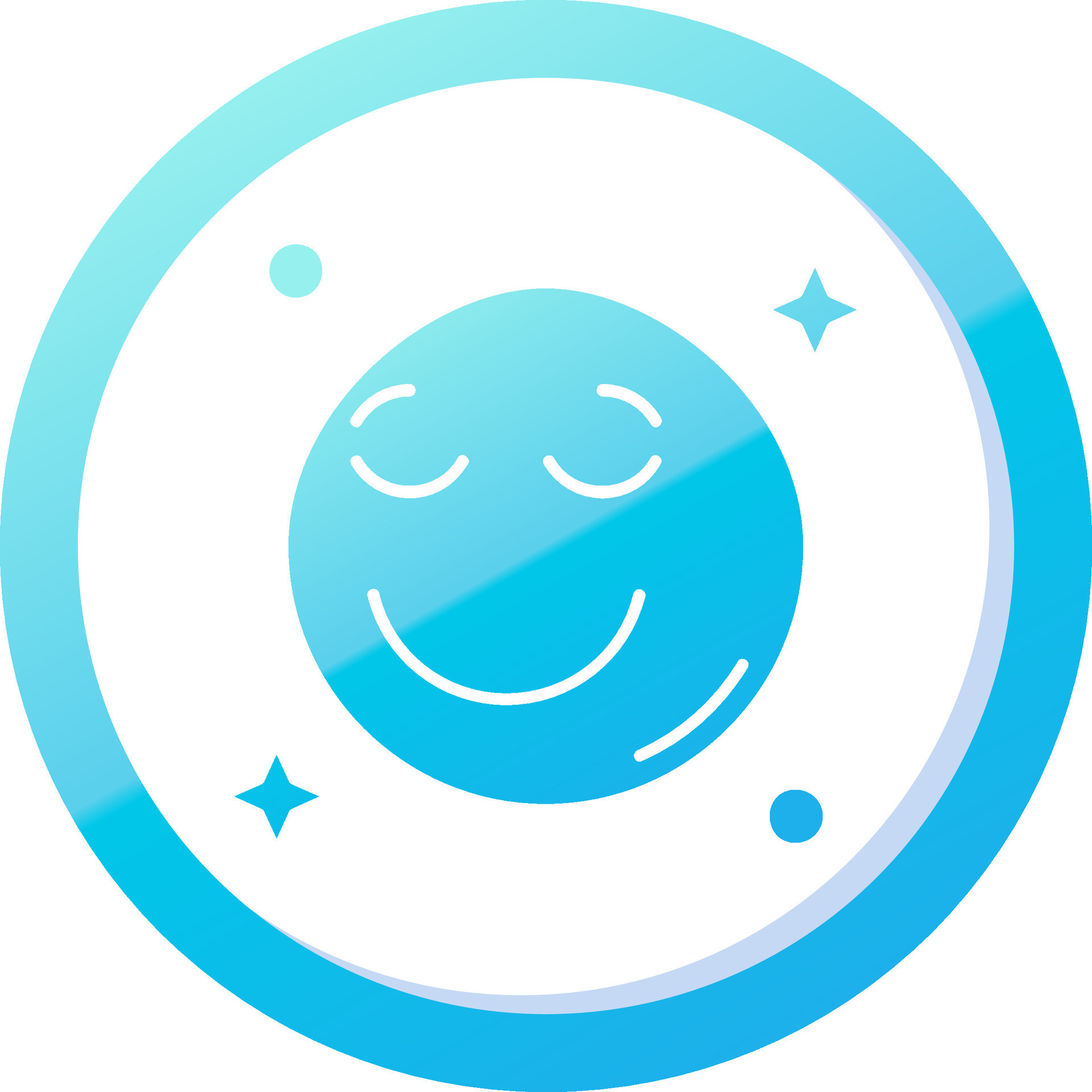 aliviado sólido azul degradado icono 37086911 Vector en Vecteezy