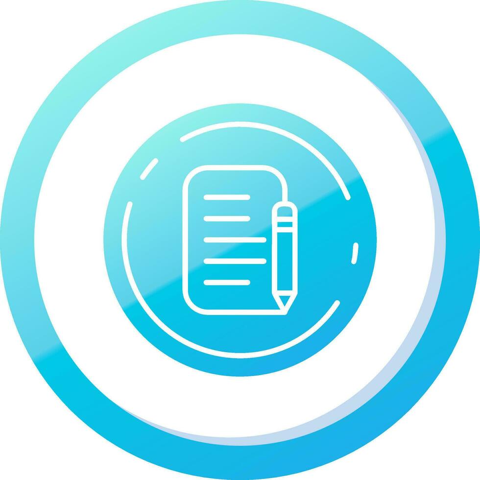 Register Solid Blue Gradient Icon 37087162 Vector Art at Vecteezy