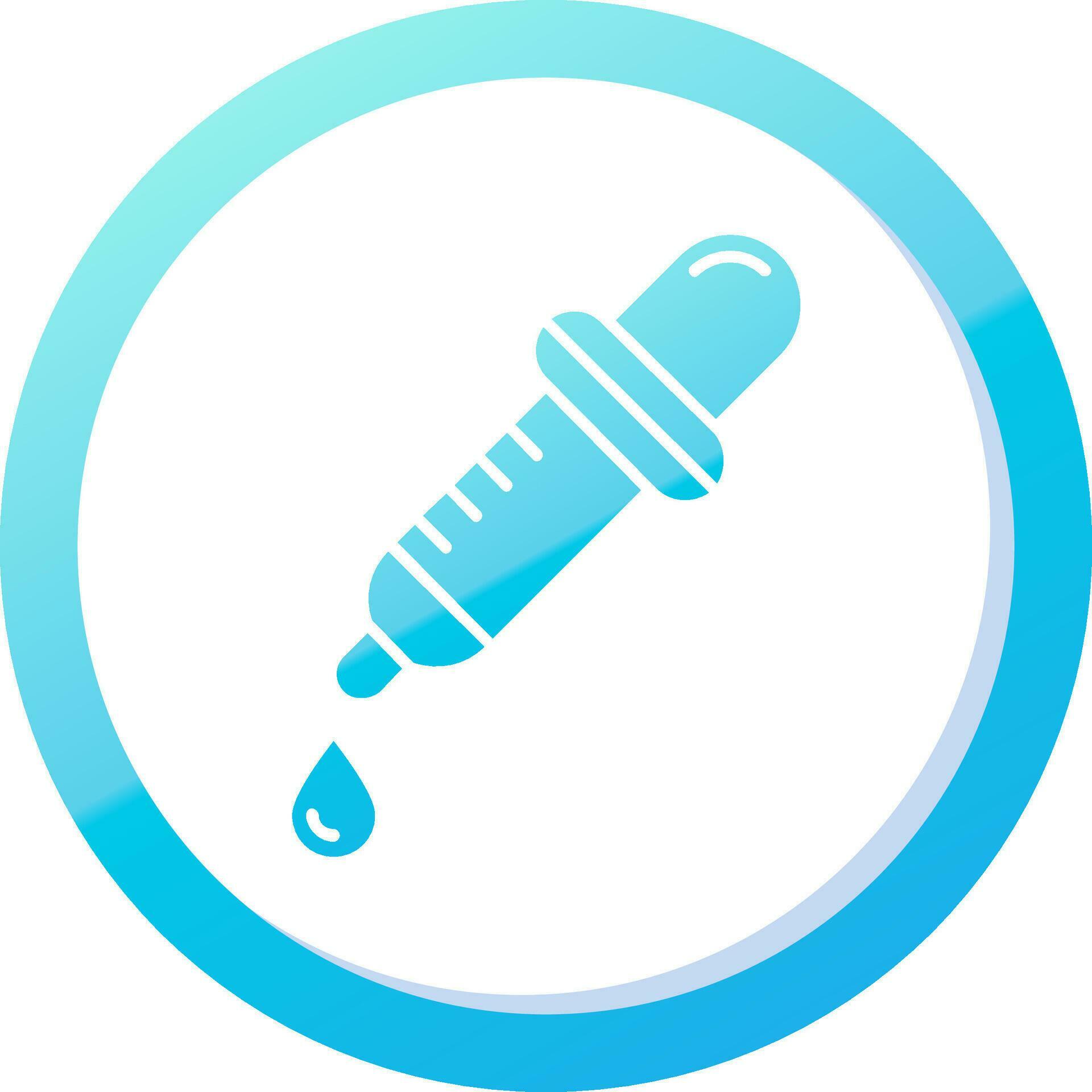 Dropper Solid Blue Gradient Icon 37087388 Vector Art at Vecteezy