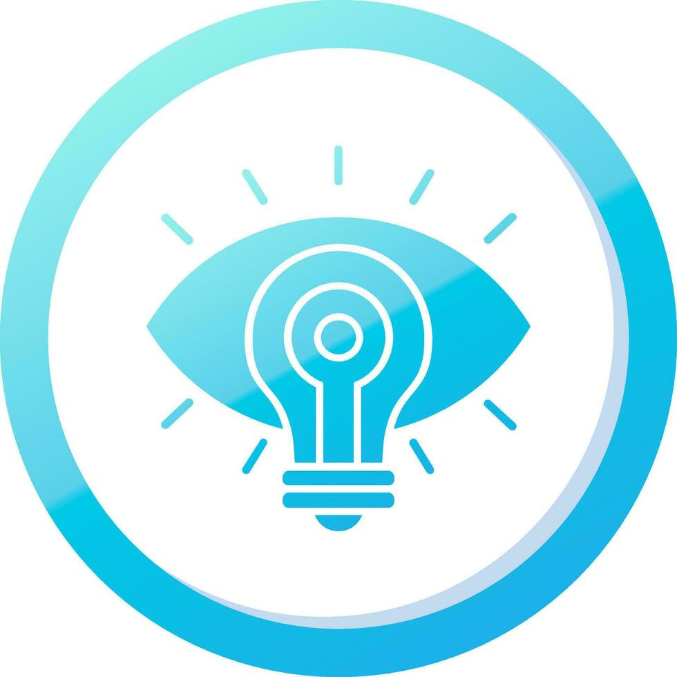Vision Solid Blue Gradient Icon 37087441 Vector Art at Vecteezy