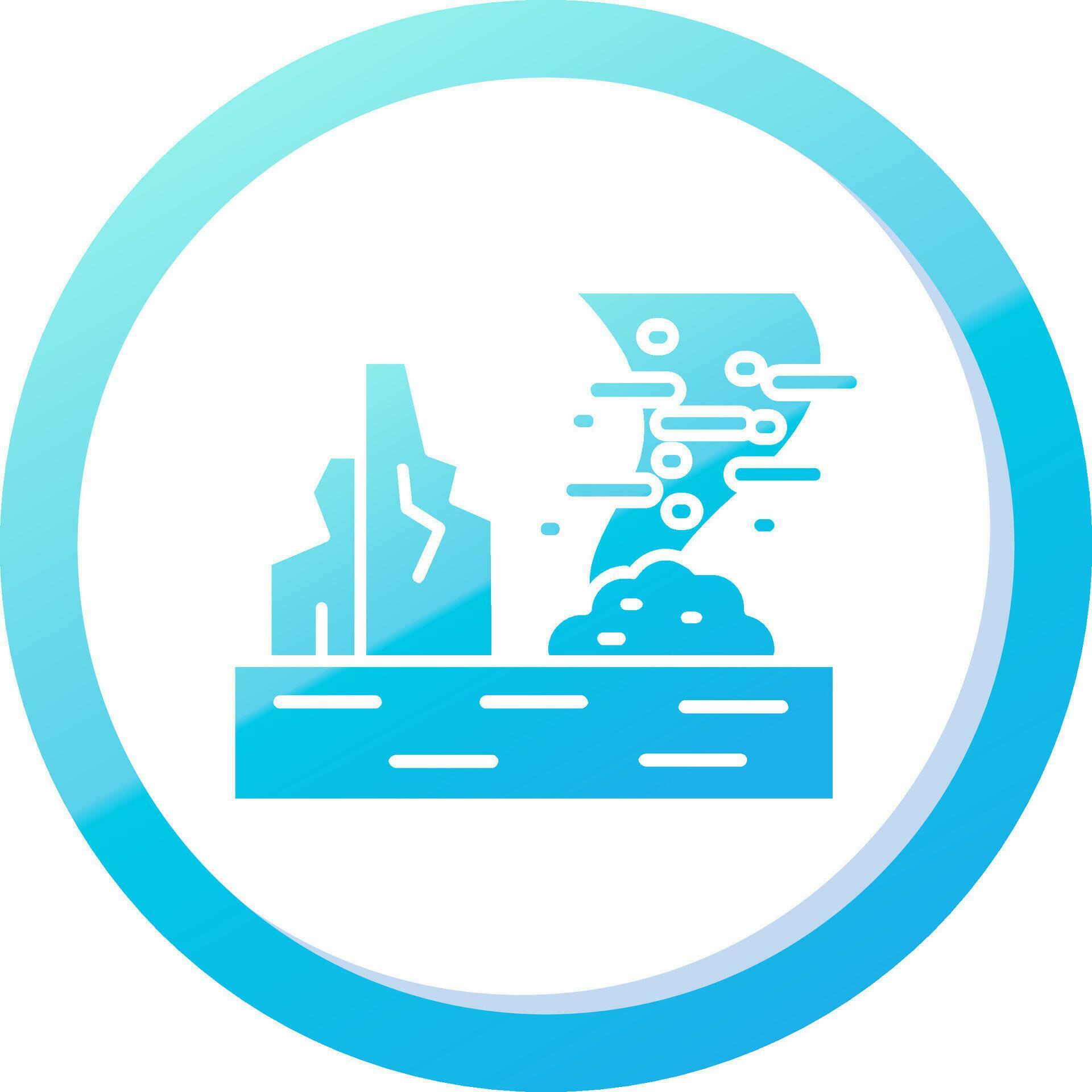 Sandstorm Solid Blue Gradient Icon 37087452 Vector Art at Vecteezy