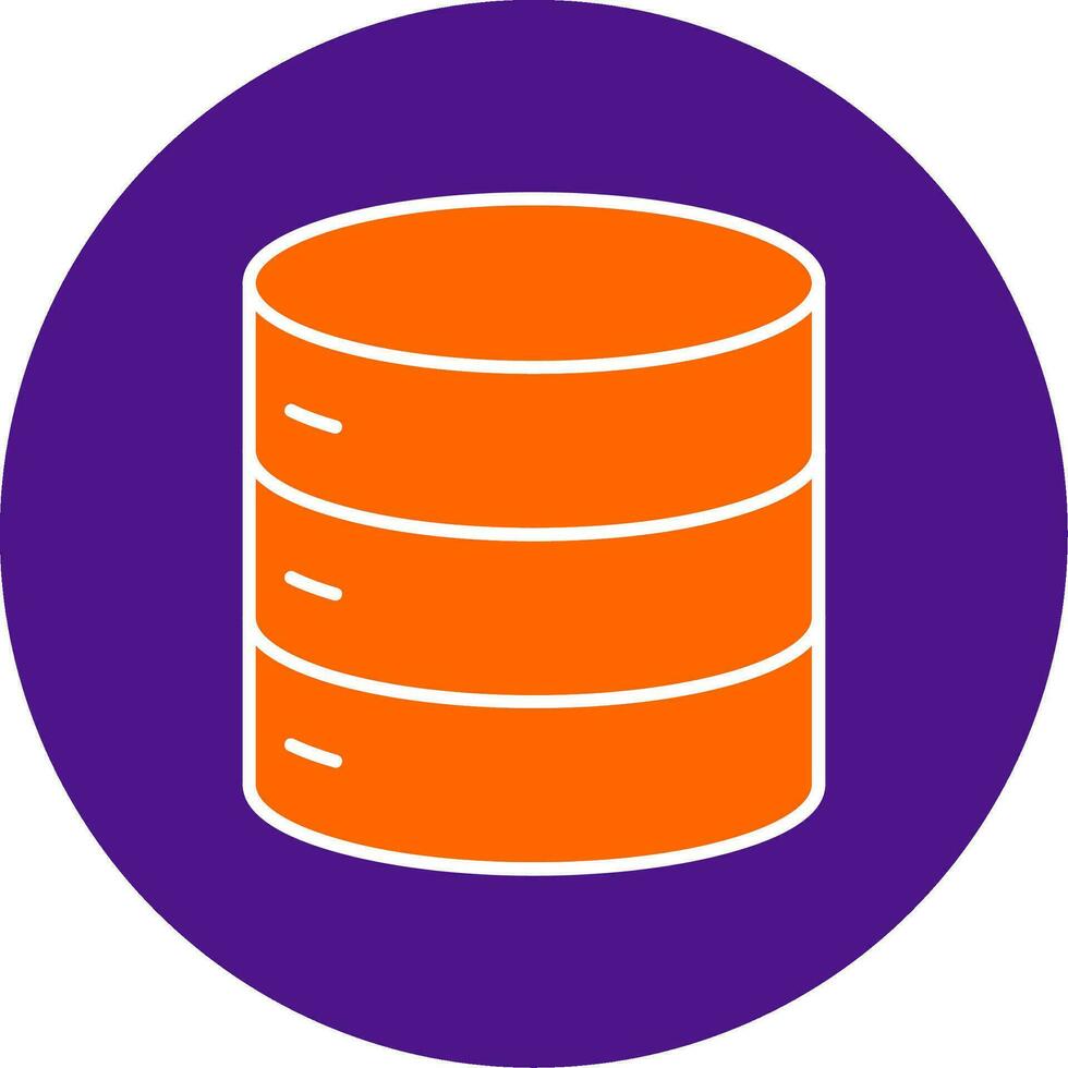 Database Line Filled Circle Icon 37089595 Vector Art at Vecteezy