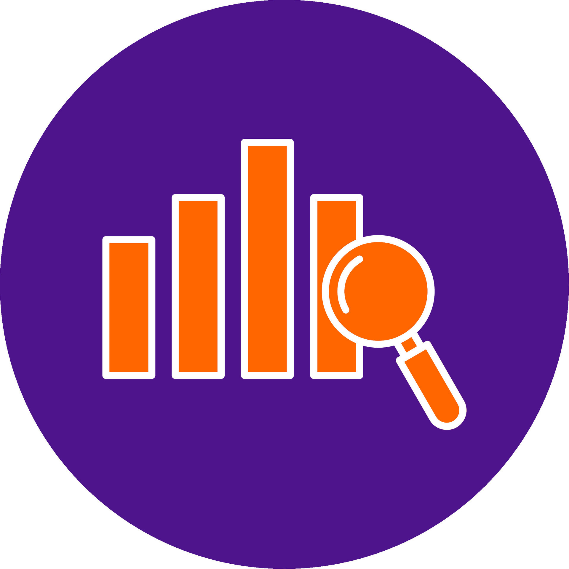 Data Analytics Line Filled Circle Icon 37092139 Vector Art At Vecteezy