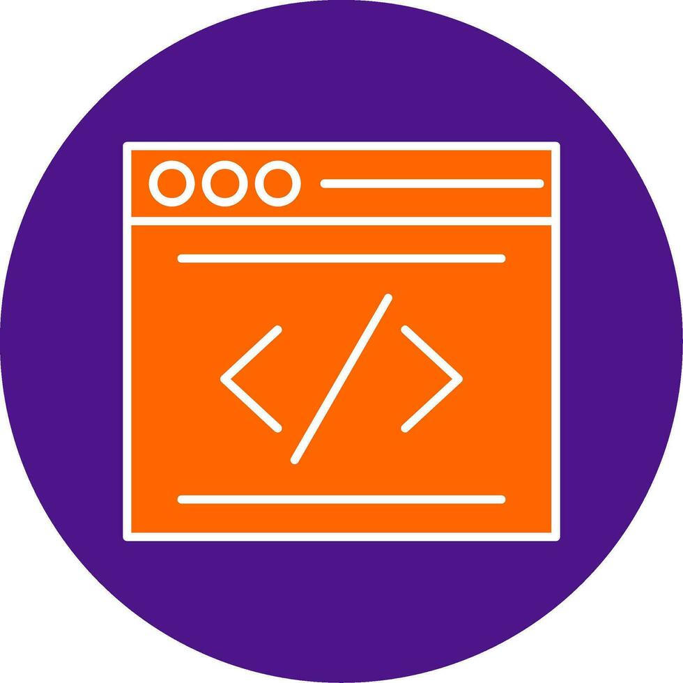 Coding Line Filled Circle Icon 37096957 Vector Art at Vecteezy