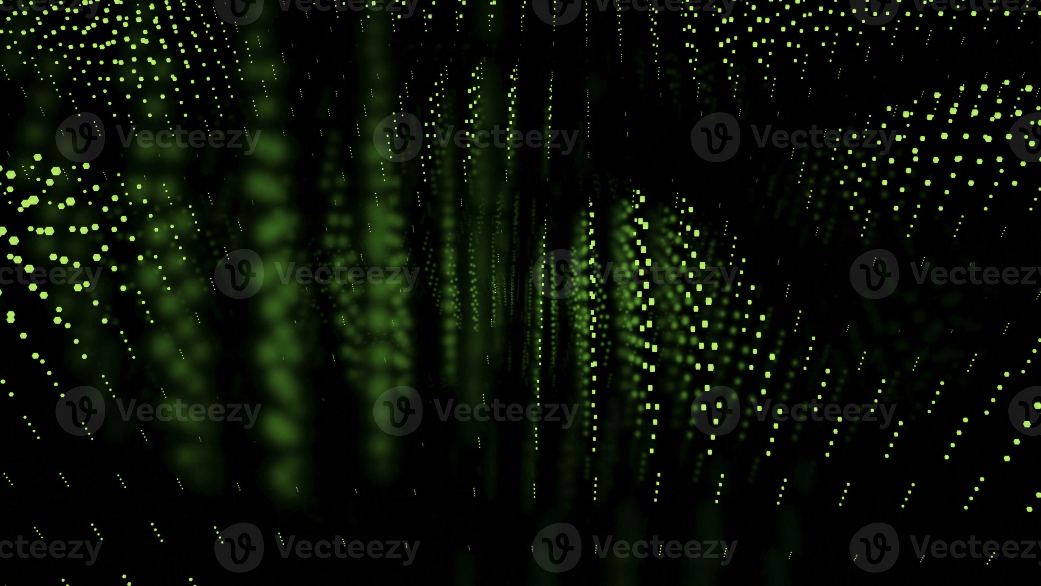 Hypnotic Particle Flows With Light Effect Design Luminous Particles