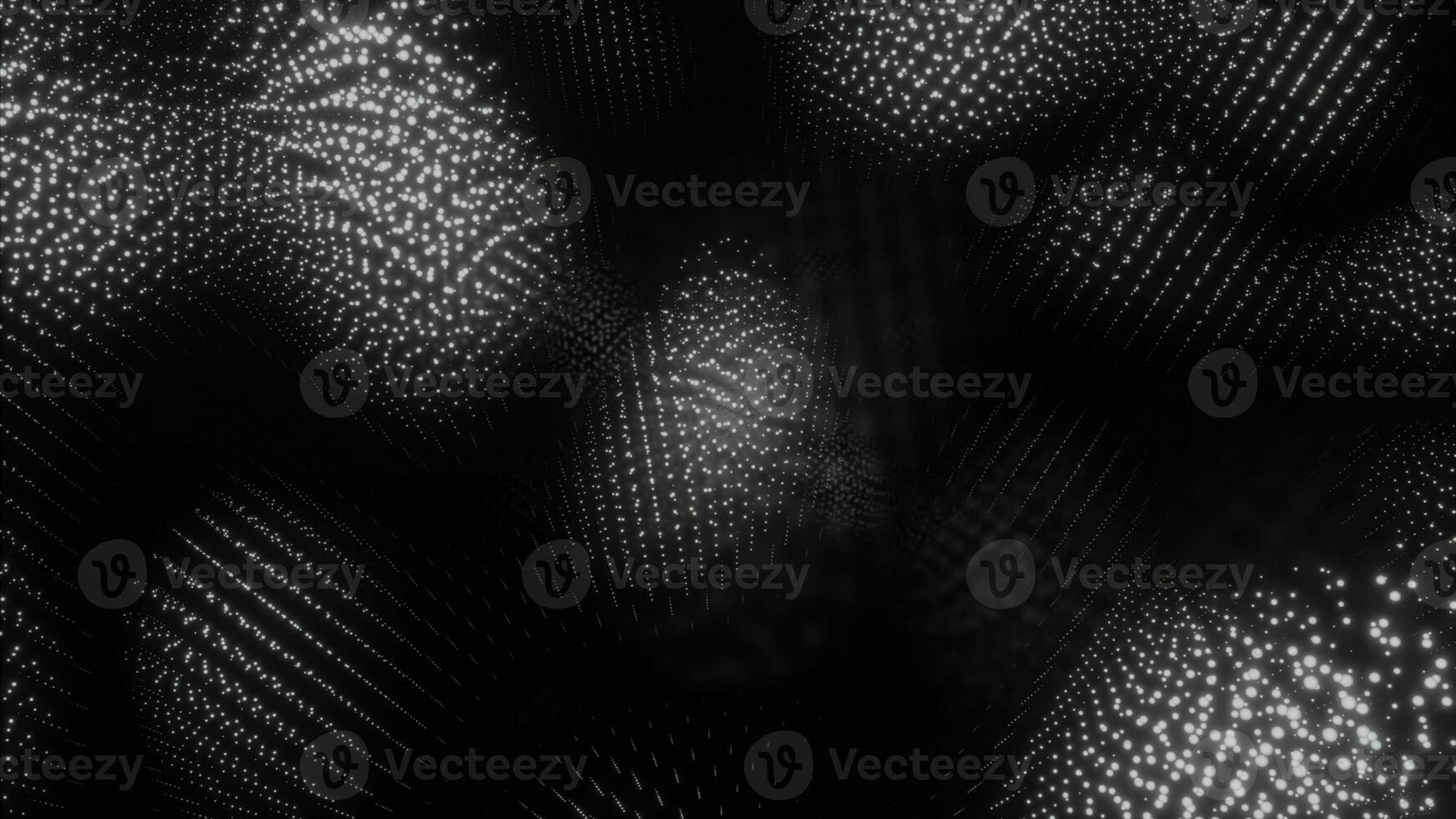 Concept view of neurons firing in an artificial intelligence, deep learning neural network ...