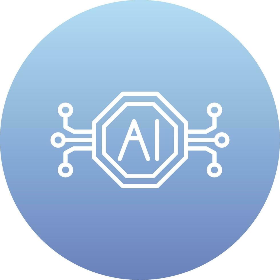 icono de vector de inteligencia artificial 37103639 Vector en Vecteezy