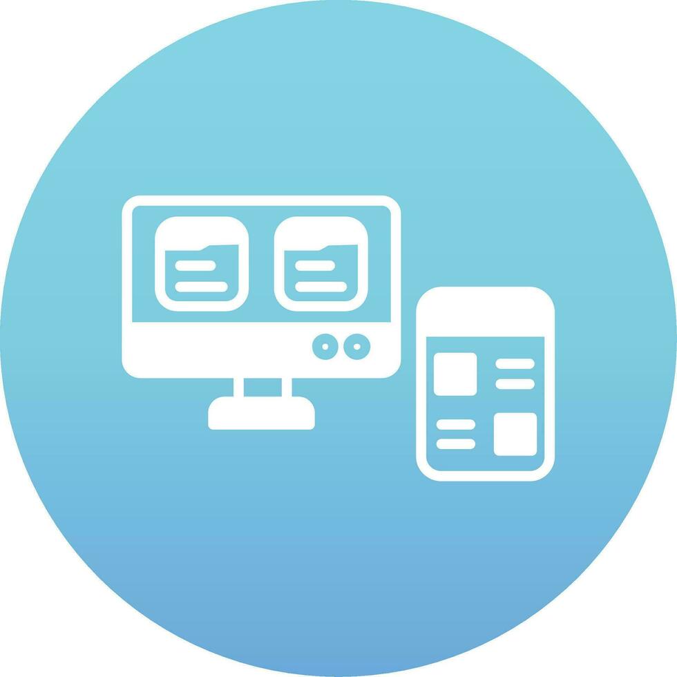 Responsive Design Vector Icon 37105464 Vector Art At Vecteezy
