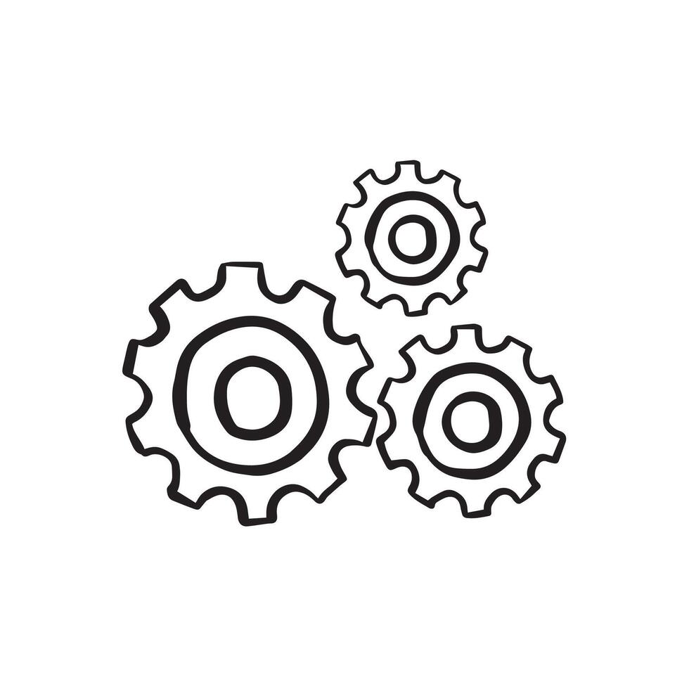 Vector setting icon vector with work cog gear element cogweel mechanism ... Vector setting icon vector with work cog gear element cogweel mechanism ...