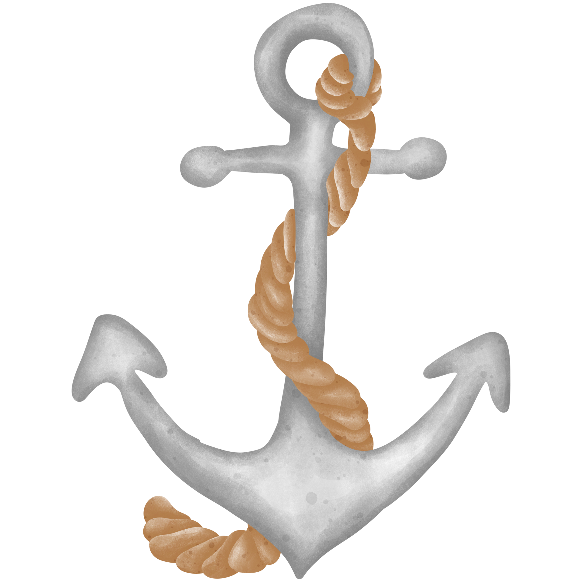 Illustration of an anchor and anchor rope 37135735 PNG Illustration of an anchor and anchor rope 37135735 PNG