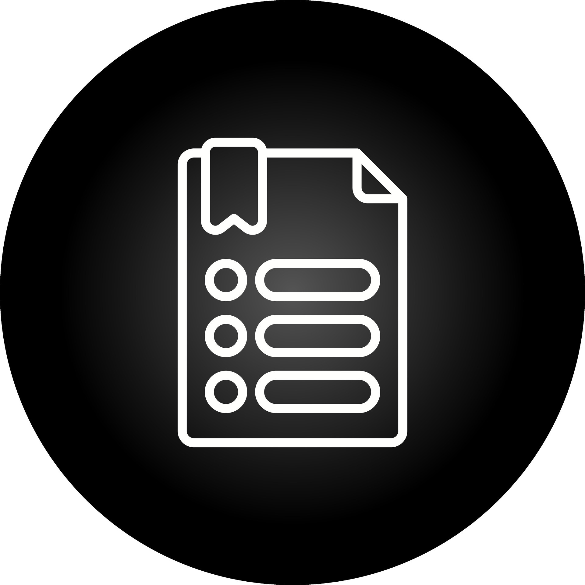 Bullet Points Vector Icon 37136515 Vector Art at Vecteezy