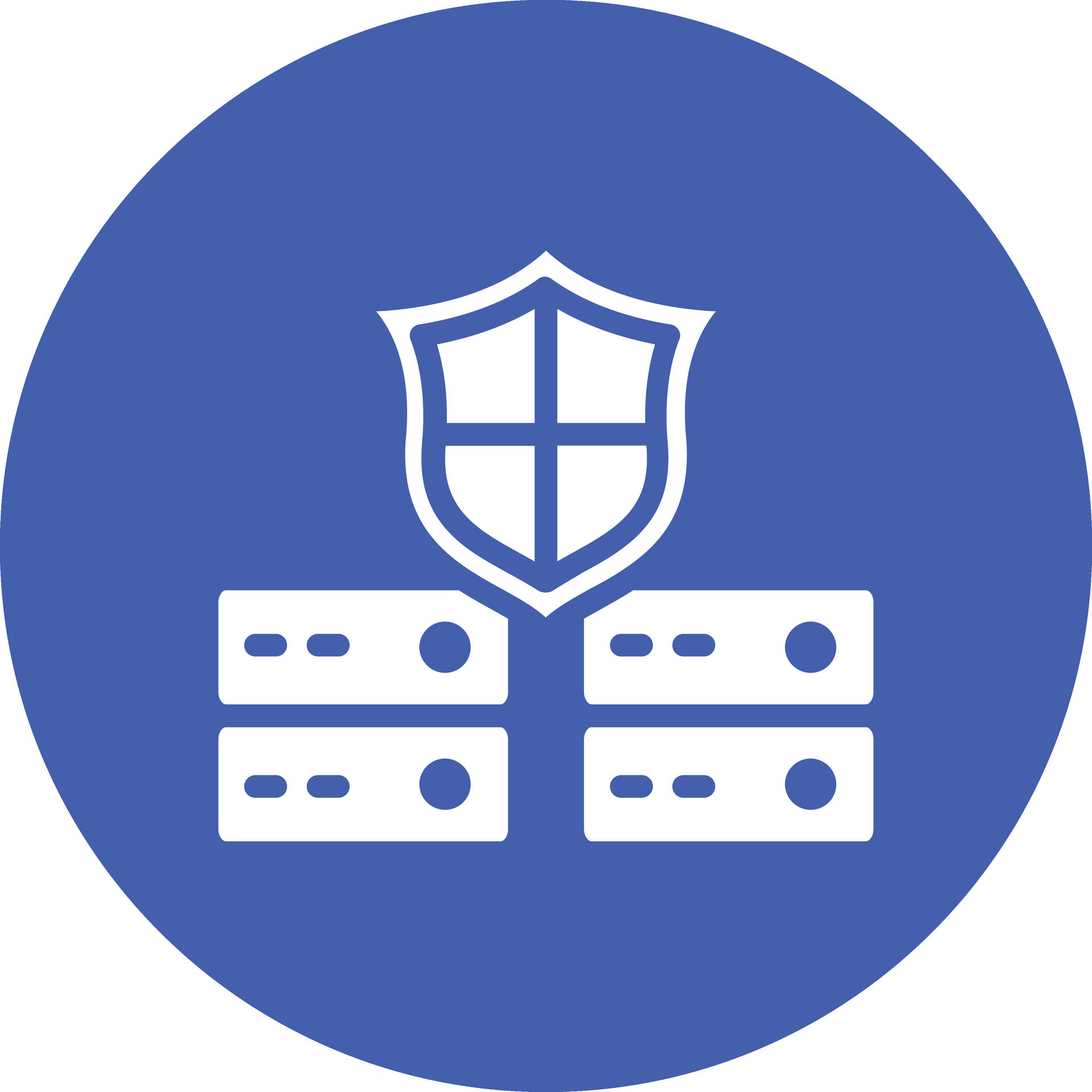 Secure Database Vector Icon Vector Icon 37137183 Vector Art At Vecteezy